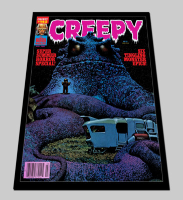 CREEPY #140-Warren Magazine Cover 1982-18” X 24” Poster | eBay