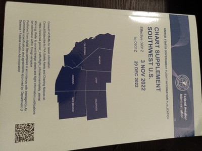 Chart Supplement Southwest U.S. Effective Nov 3 2022 to dec 29 2022 new ...