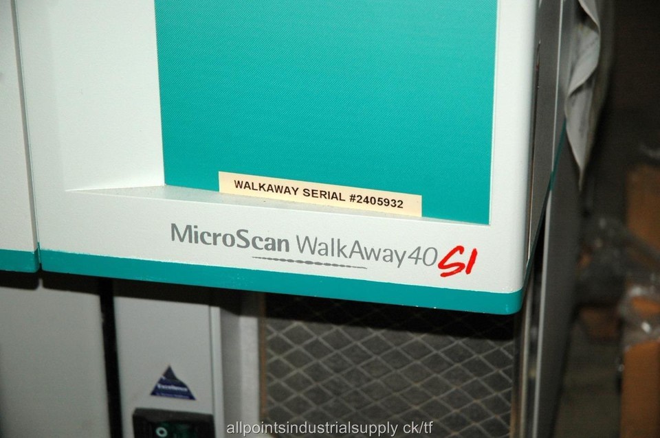 Siemens MicroScan Micro Scan WalkAway Walk Away 40-SI Analyzer 30 Day ...