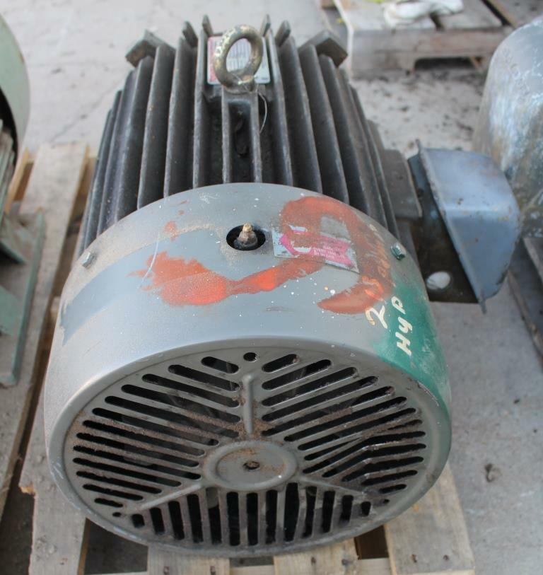 30 HP Toshiba Motor 1765 RPM 286T Frame 230/460 Volt TEFC CAT ...