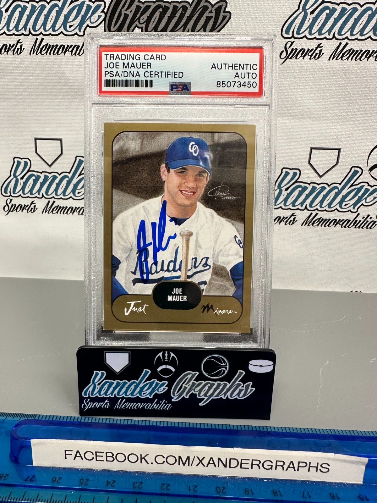 Joe Mauer Autographed Memorabilia | Signed Photo, Jersey, Collectibles ...