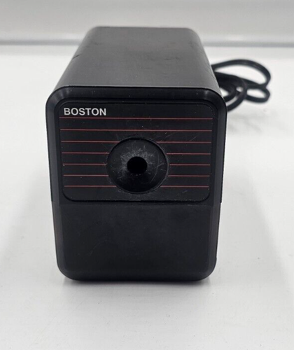 Vintage BOSTON Model 18 Electric Pencil Sharpener TESTED & WORKING Made ...
