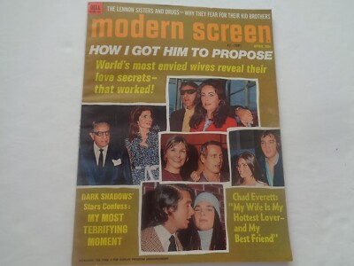 MODERN SCREEN MAGAZINE - APRIL 1971 - BETTE DAVIS, ELLIOTT GOULD ...