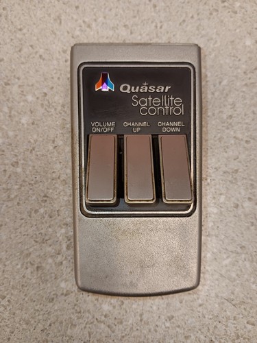 Vintage 3 Button 1960's Quasar Satellite Control Television Remote | eBay