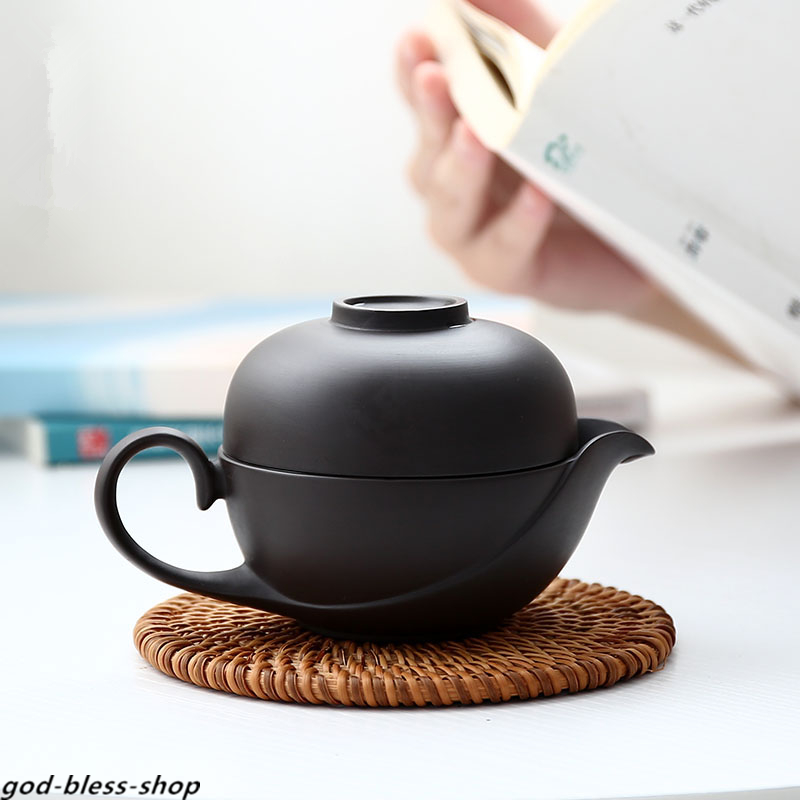 travel tea set yixing zisha tea pot with infuser tea cup portable tea ...