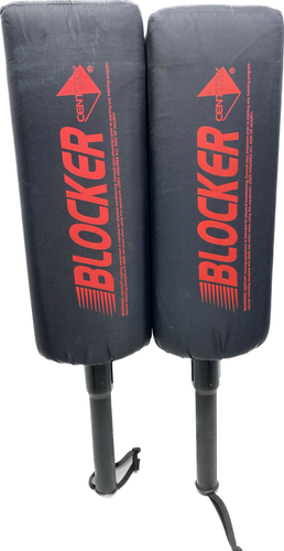 Lot Of 2 BLOCKER By Century 27 Inch Black & Red MMA Karate Martial Arts ...