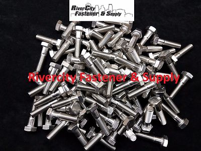 (5) M10-1.5 x 40 or M10x40 10mm x 40mm A4 / 316 Stainless Hex Cap ...