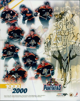 Florida Panthers 1999-2000 Team NHL Licensed Unsigned Glossy 8x10 ...
