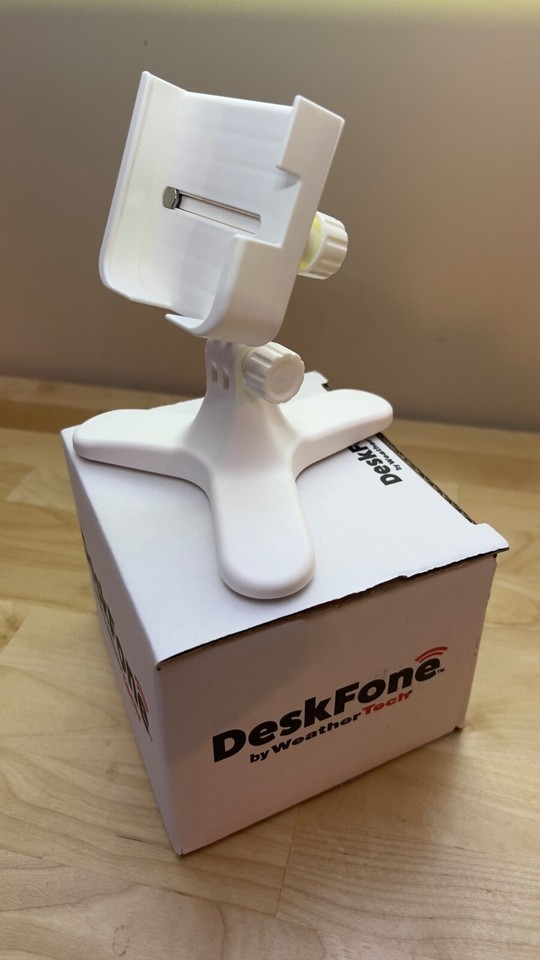 WeatherTech DeskFone Adjustable Desk / Counter Cell Phone Holder ...