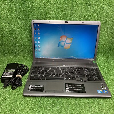 Sony VAIO PCG-81114L INTEL CORE i7-Q740 1.73 GHz 16.4IN with Charger ...