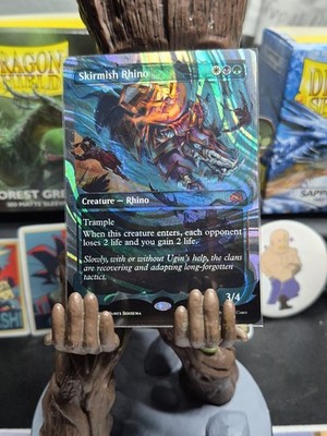 Skirmish Rhino (Showcase) (Halo Foil) Tarkir: Dragonstorm Foil | eBay