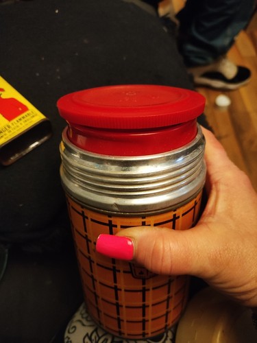 VINTAGE THERMOS GRAND VACUUM BOTTLE, STOPPER AND TOP - MODEL NUMBER ...