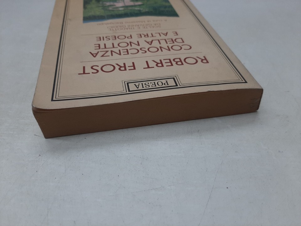 CONOSCENZA DELLA NOTTE E ALTRE POESIE - ROBERT FROST - MONDADORI - 1988 ...