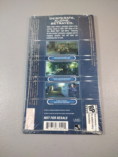 2007 Syphon Filter: Logan's Shadow PSP Demo Disc NEW Factory Sealed ...