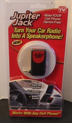 Jupiter Jack Works With Cell Phones Universal Car Radio Speakerphone ...