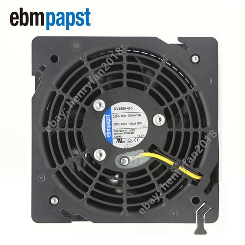Ebmpapst DV4650-470 Axial Cooling Fan 230VAC 120/110mA 120*120*38MM ...
