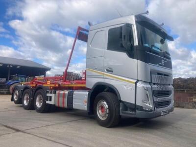 New Volvo FH 540 sleeper ,tri dem ,Hyva hook loader ,drawbar , | eBay UK