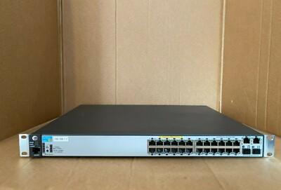 HP 2620-24-PoE+ Switch with Brackets HP 24-Port Managed PoE+ HP J9625A ...