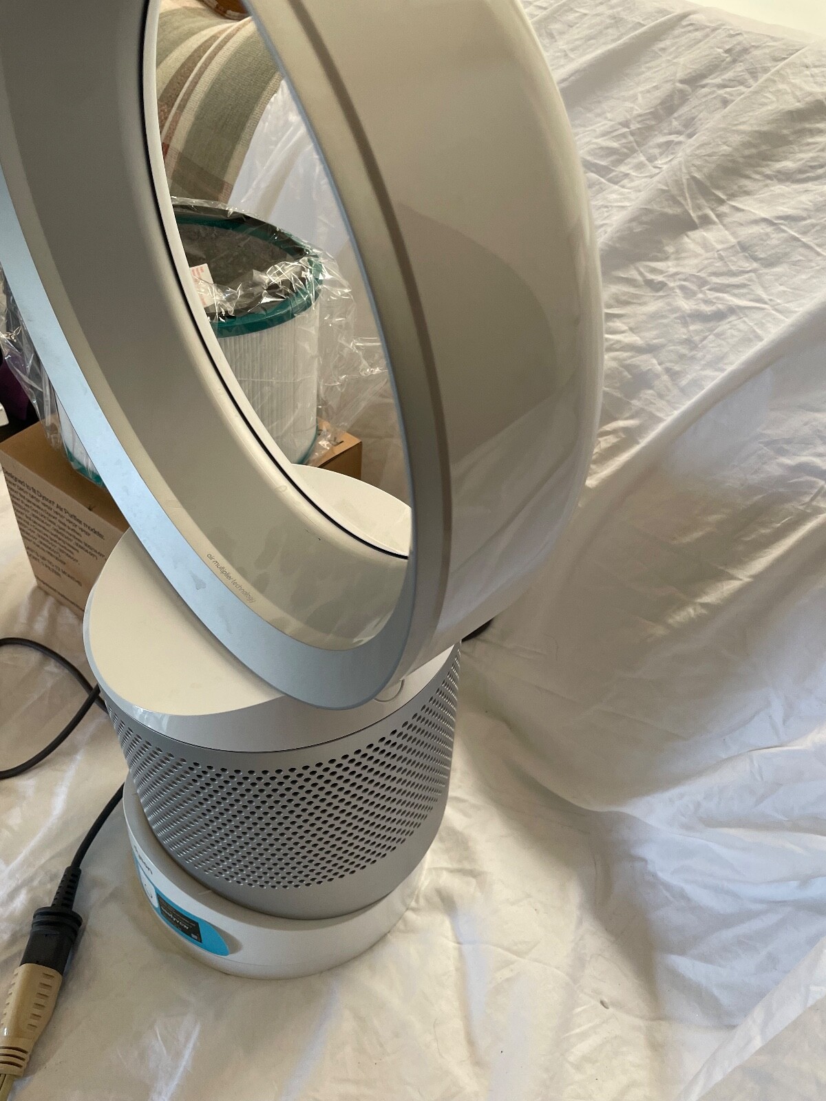 Dyson DP01 Pure Cool Link HEPA 24" Air Purifier Desk Fan No Remote Xtra ...