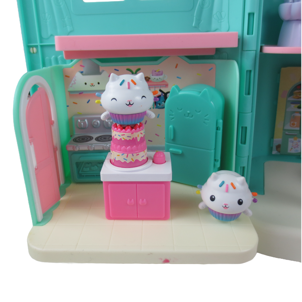 Gabby's Dollhouse Purrfect Dollhouse Playset with Sounds Bakey Cakey ...