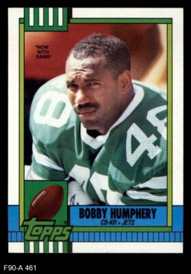 1990 Topps #461 Bobby Humphery Jets New Mexico St 8 - NM/MT | eBay
