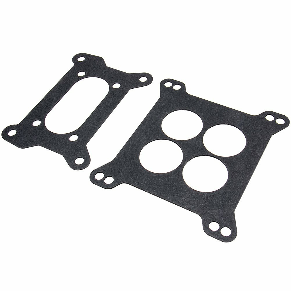 2-Barrel to 4-Barrel Carb Carburetor Adapter 2bbl-4bbl Kit For Square ...