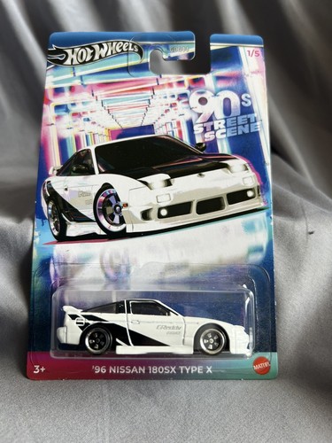 2024 hot wheels 90s street scene 96 nissan 180sx type x | eBay