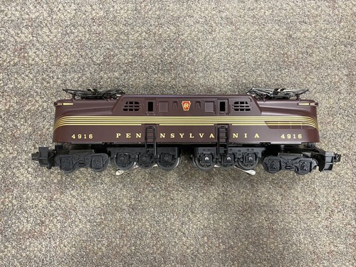 + MTH O Gauge RailKing Pennsylvania #4916 5 Stripe Red GG-1 Engine 30 ...