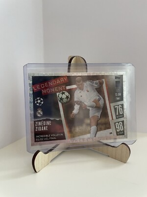 Topps Match Attax Champions League 23/24 Nr 446 Zinedine Zidane Legendary Moment | eBay.de