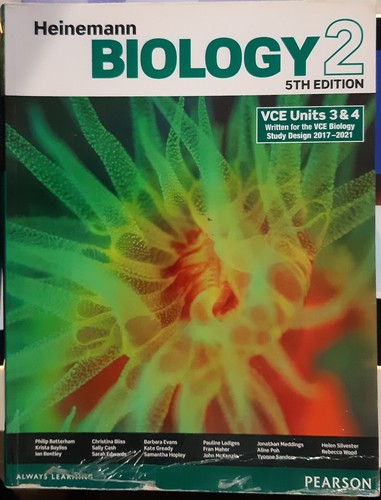 Heinemann Biology 2 VCE Units 3 & 4 - 5th Edition | eBay Australia