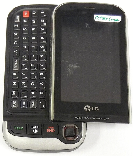 LG Tritan AX840 / LG840 - Silver and Black ( Alltel ) Rare Cellular ...