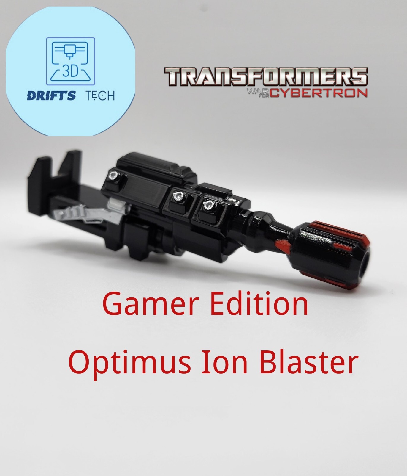 Ion Blaster for transformers wfc studio series gamer edition Optimus ...
