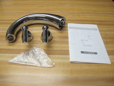 HANSGROHE INTERAKTIV STRATOS 06574000 ROMAN TUB BATHROOM FAUCET TRIM ...