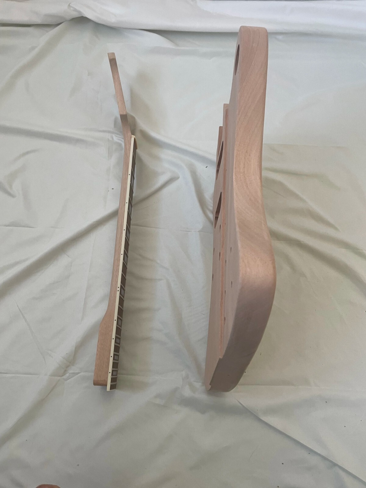 Firebird Style Mahogany Guitar Neck & Body DIY Guitar Kit - 22 Frets | eBay