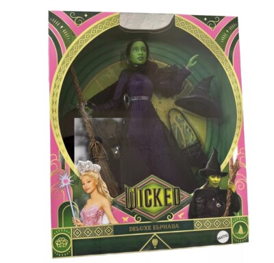 Mattel Wicked Movie Deluxe Elphaba Doll URL ERROR BOX MISPRINT | eBay