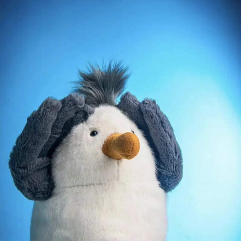 2025 Brand New Bird Series Chirpy Seagull Plush Toy with Tags +dust bag ...