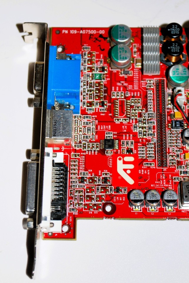 ATI Radeon 9800 PRO 128Mb VGA TV DVI AGP Retro Gaming GPU Video Card | eBay