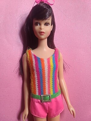 WONDERFUL SL Vintage OOAK Francie doll rerooted As Brunette TNT | eBay