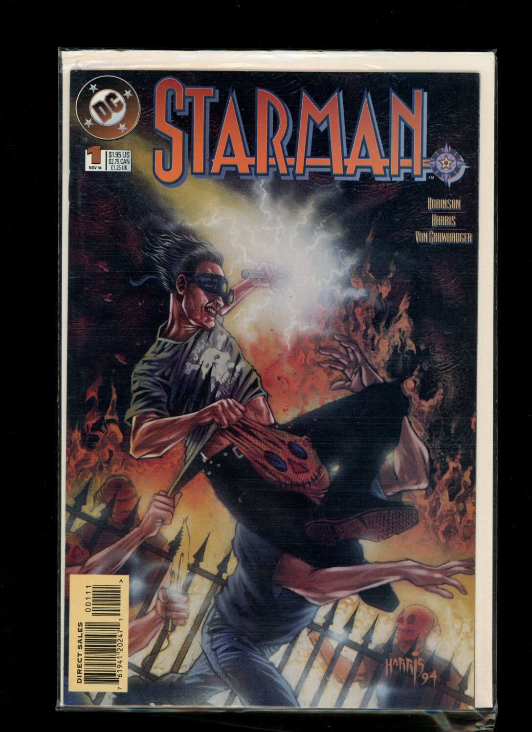 Starman #1 November 1994 DC Harris 94 Robinson Von Grawbadger | eBay