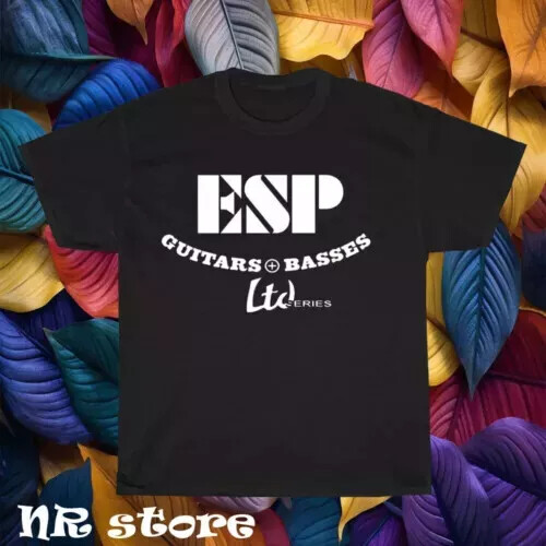 New esp guitars music famous logo shirt Funny Size S to 5XL | eBay