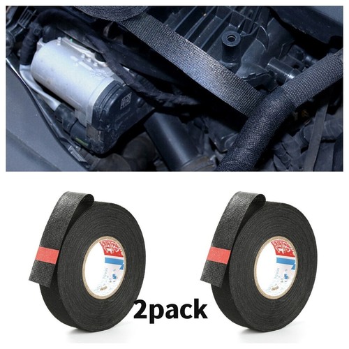 2x Fabric Wiring Harness Loom Tape Adhesive Electric Cloth Insulation ...