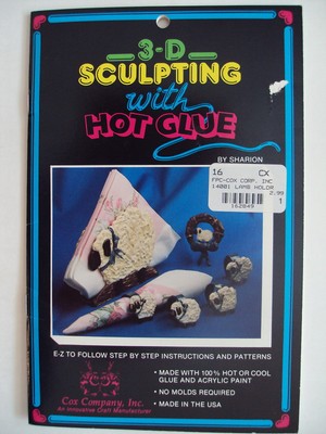3D Sculpting with Hot Glue, Lamb/Sheep Knapkin Holder and Rings | eBay