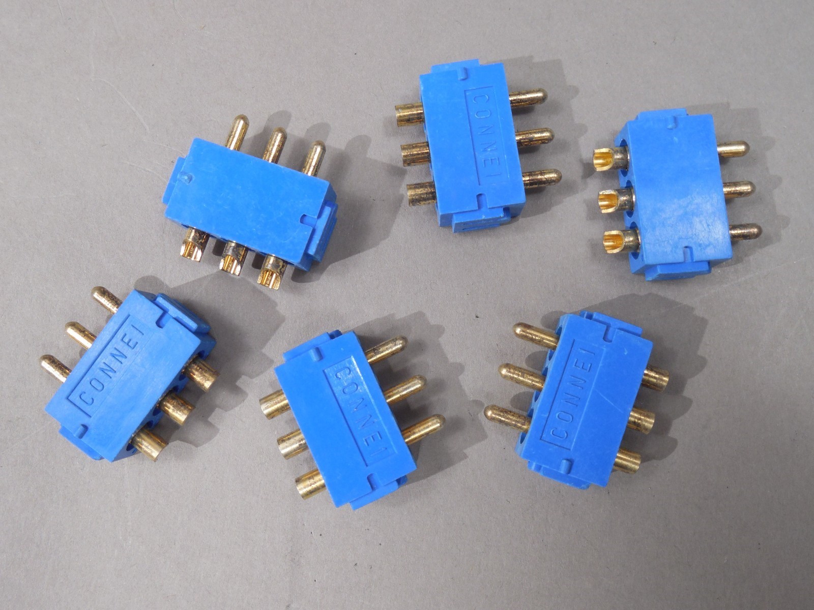 Hypertronics/Connel/Smith Ind LBMST 3-Pin Connector Plug Straight Lot ...