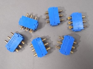 Hypertronics/Connel/Smith Ind LBMST 3-Pin Connector Plug Straight Lot ...