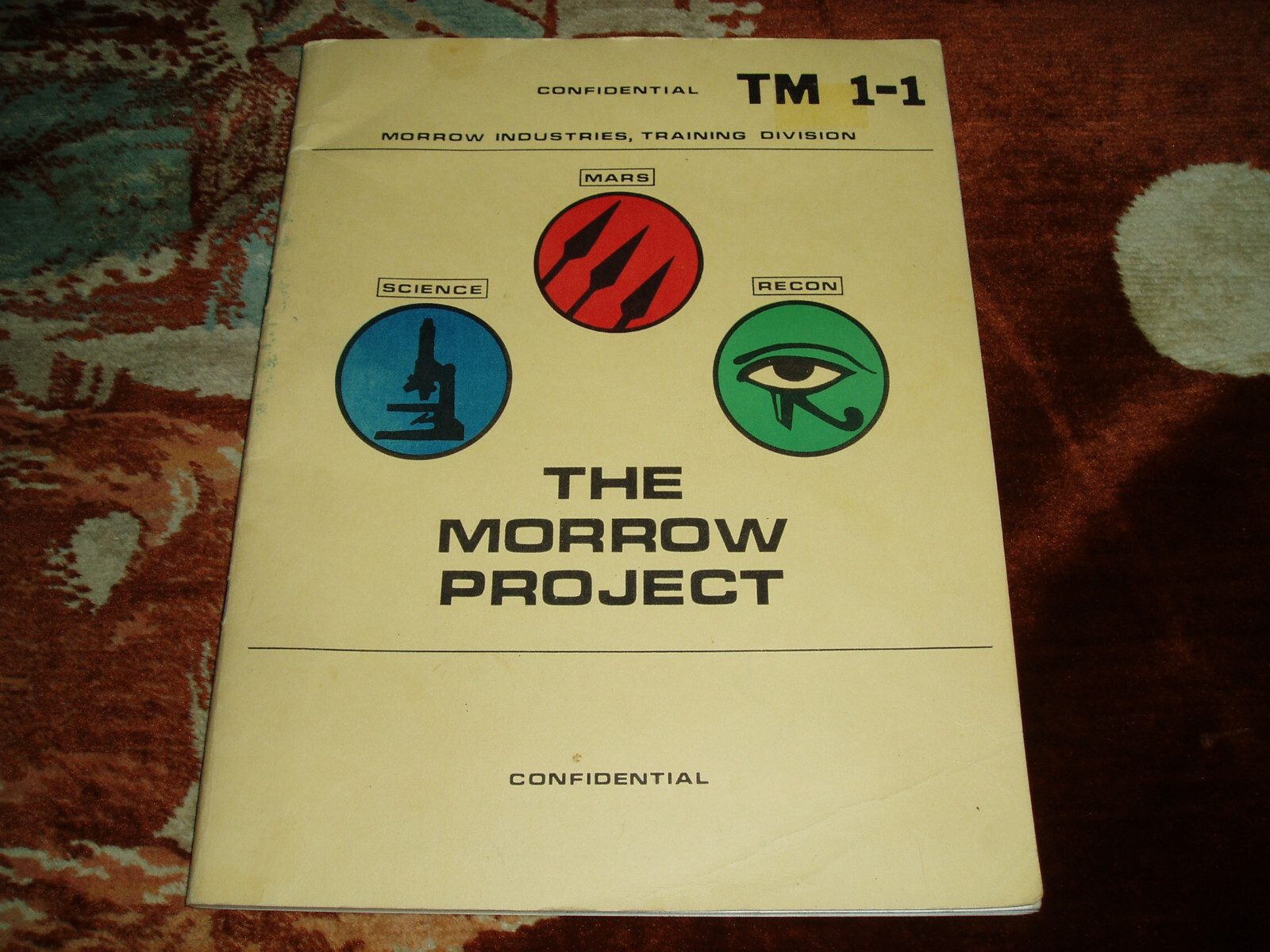 TM 1-1 THE MORROW PROJECT 2nd EDITION U.K. PRINTING - MORROW PROJECT ...