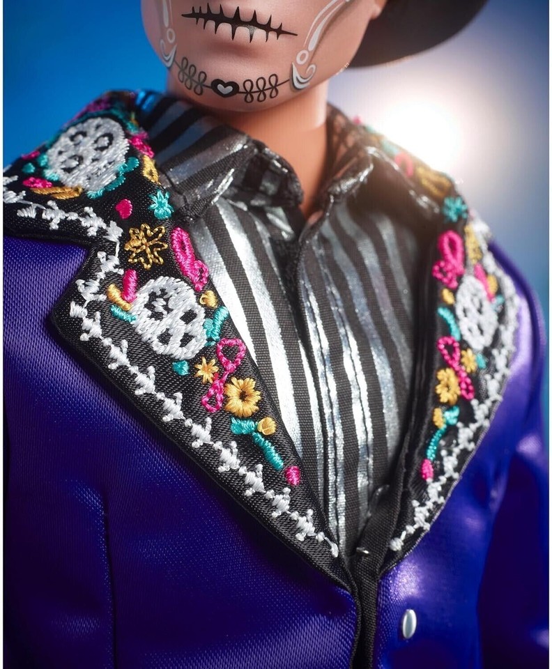 Barbie Signature Black Label 2023 Día De Muertos Ken Collector Doll ...