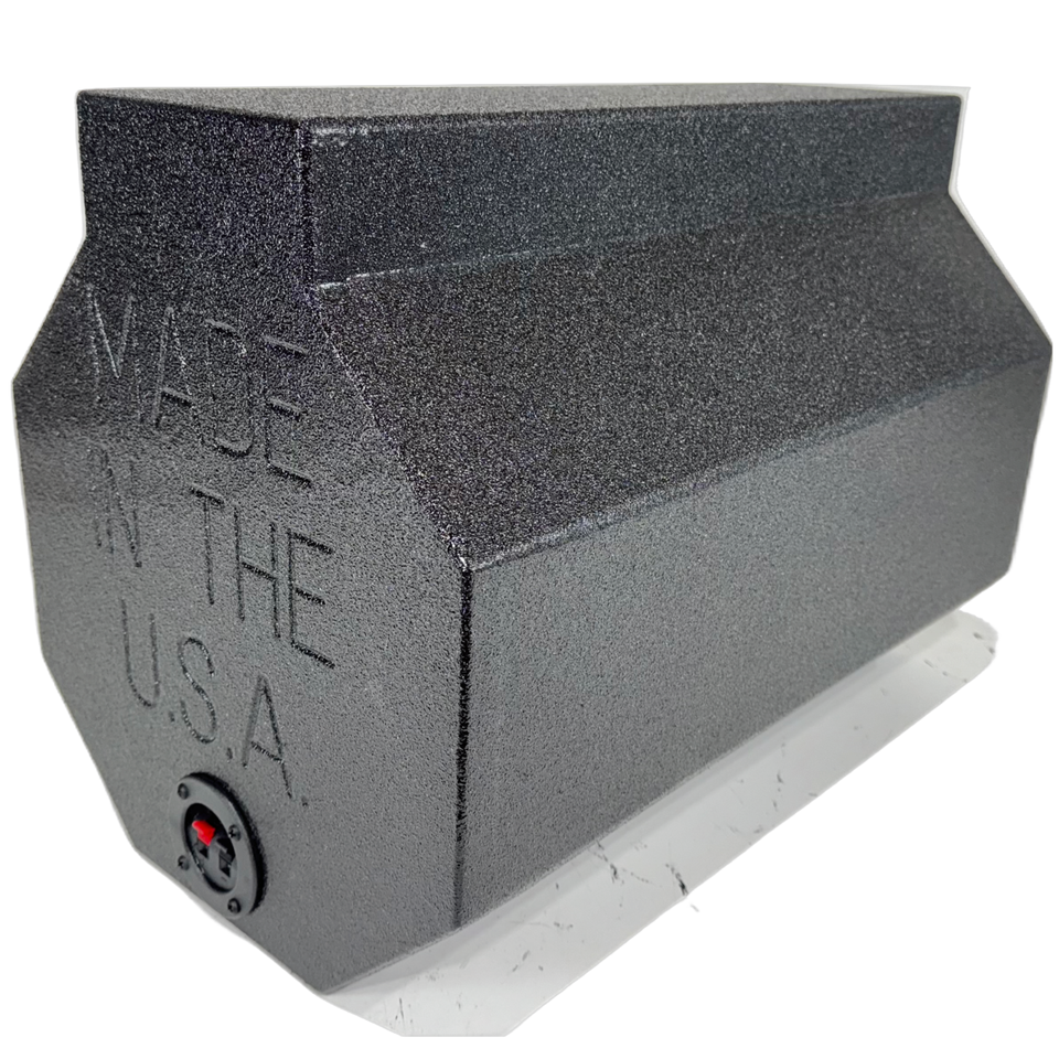 Single 1x8" Mega Bass VAZUKA Series Enclosure Subwoofer Box Ported | eBay