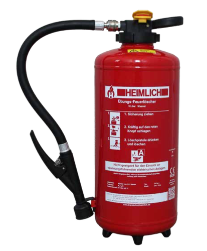 9l Water Training Extinguisher Refillable Fire Extinguisher | eBay UK