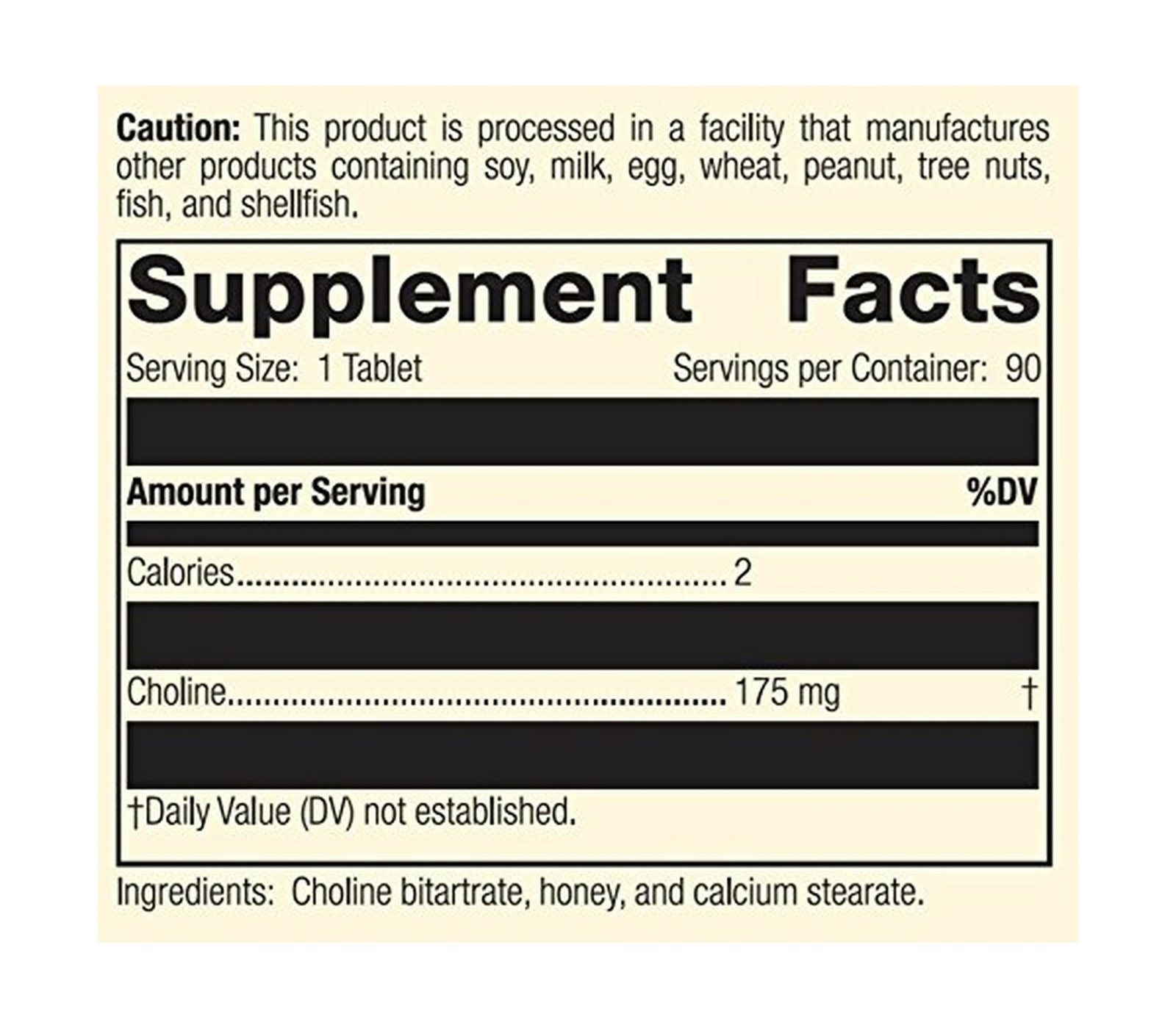 Standard Process Choline Health Fat Metabolism Supplement Supports ...