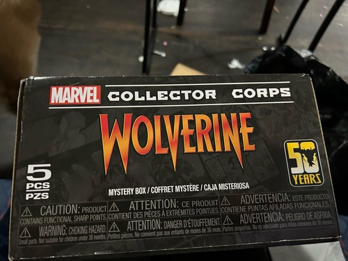 Funko Pop! Marvel Collector Corps Wolverine Box Size LARGE | eBay